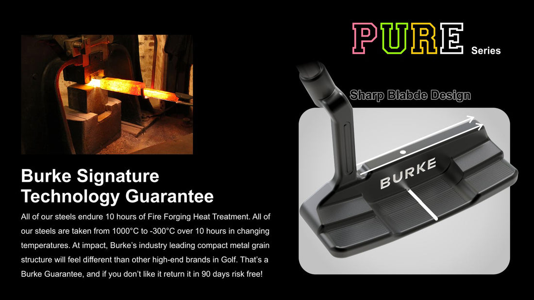 Pure 27 blade-style putter – Burke Golf